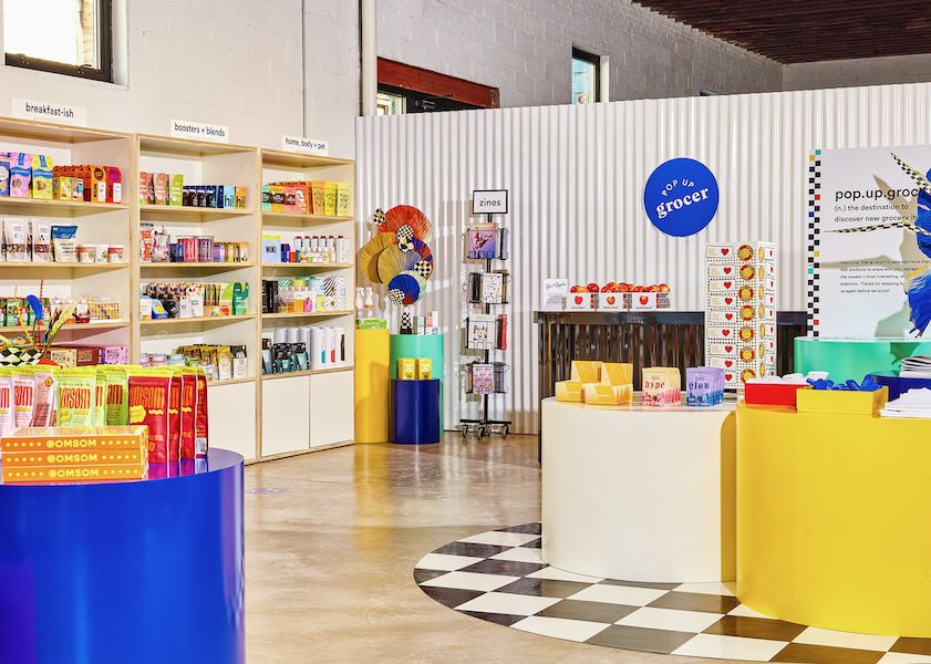 Yes! Apples join packaged foods at traveling Pop Up Grocer in Chicago